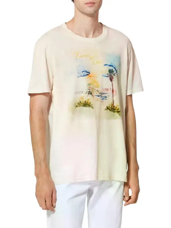 MARANT Honore T-shirt - Neutrals