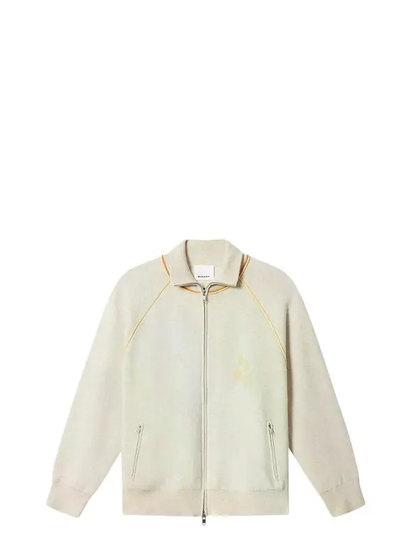 MARANT Sergio Zip-up Sweatshirt - Neutrals