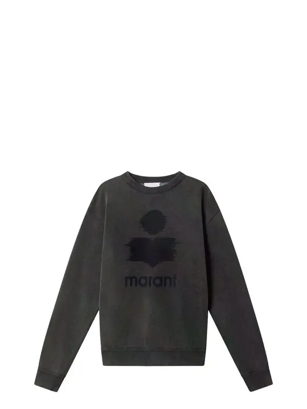 MARANT Mikoy Logo-print Sweatshirt - Grey