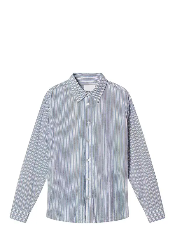 MARANT Cybilio Striped Shirt - Blue