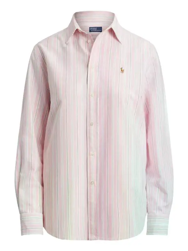 Polo Ralph Lauren Striped Button-down Shirt - Pink