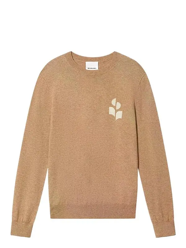 MARANT Antea Logo-detail Pullover - Brown
