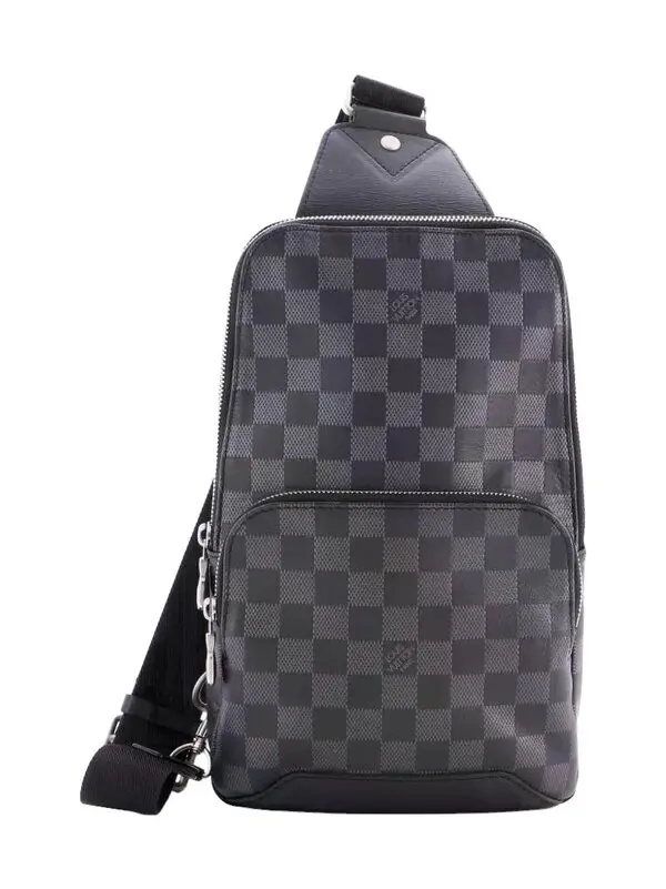 LOUIS VUITTON Avenue Sling Bag Damier Graphite - Black