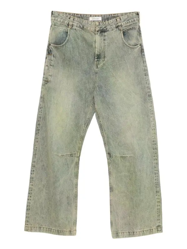 ENTIRE STUDIOS Paneled Jeans - Blue