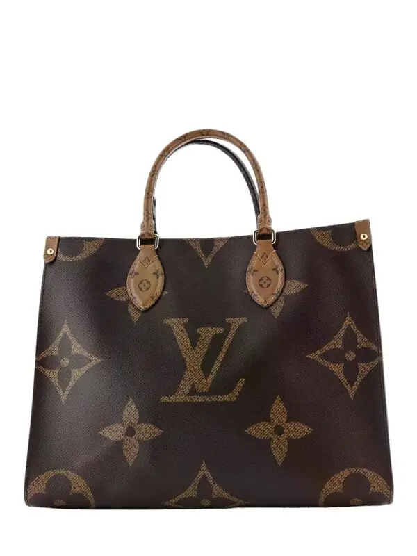 LOUIS VUITTON Onthego Reverse Monogram Giant Mm Tote Bag - Brown