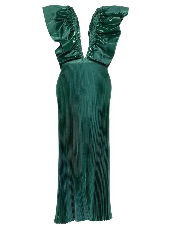 L'IDEE Ventoux Maxi Dress - Green