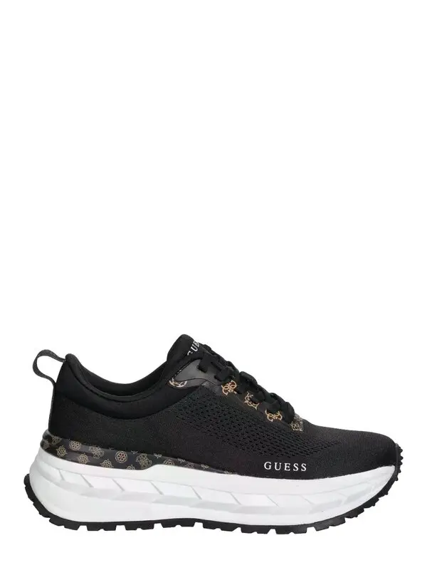 Guess 75mm Logo-print Sneakers - Black