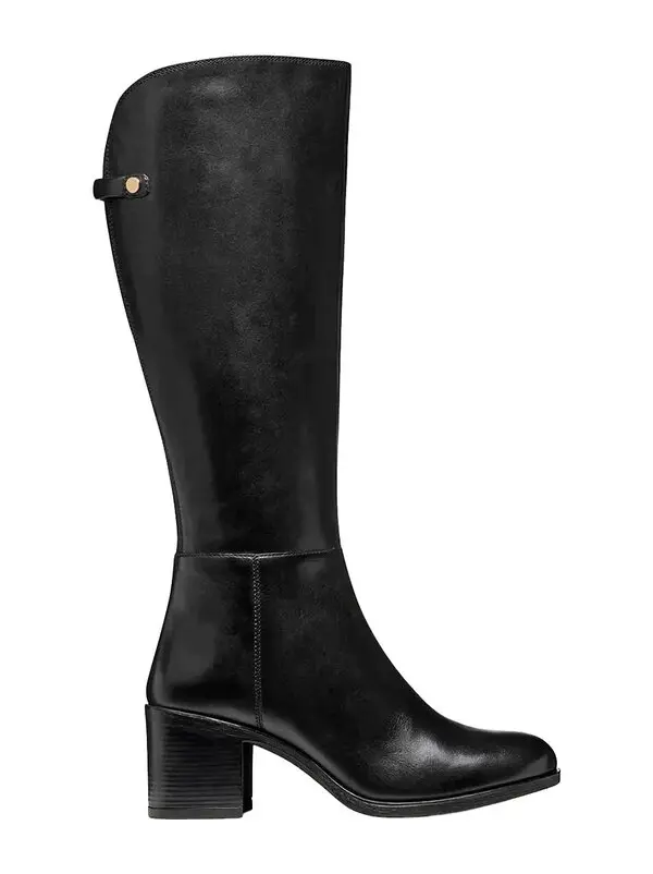 Geox 65mm Block-heel Knee-high Boots - Black
