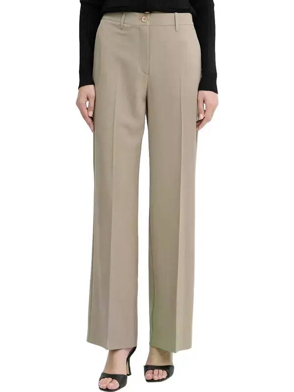 Guess Tab Detail Trousers - Neutrals