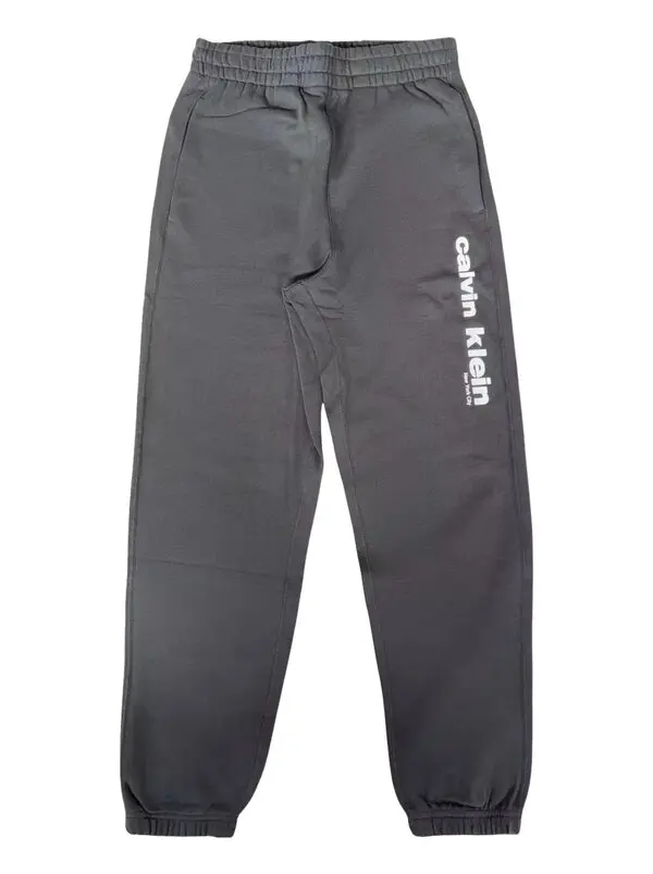 Calvin Klein Logo-print Trousers - Grey