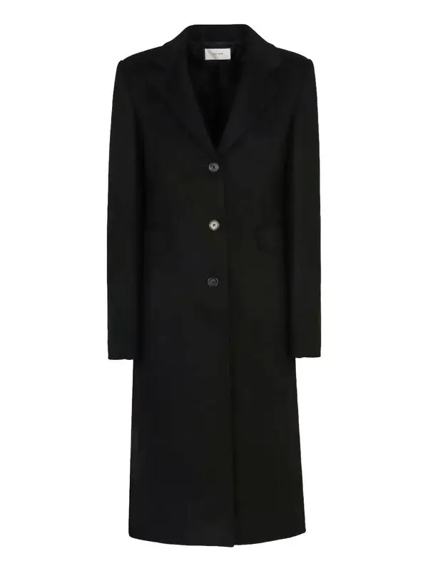 THE ROW Wool Coat - Black