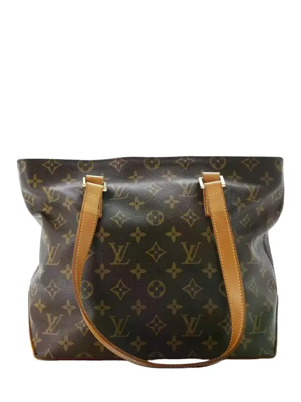 LOUIS VUITTON Cabas Piano Monogram Canvas Tote Bag - Brown