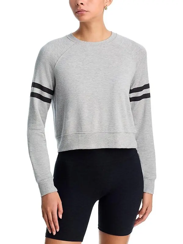 Splits59 Brooks Sweatshirt - Heather Grey/black