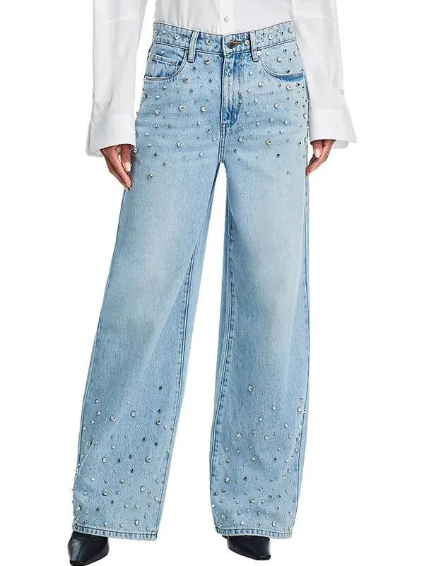 Blanknyc High Rise Wide Leg Jeans - Diamonds In The Sky