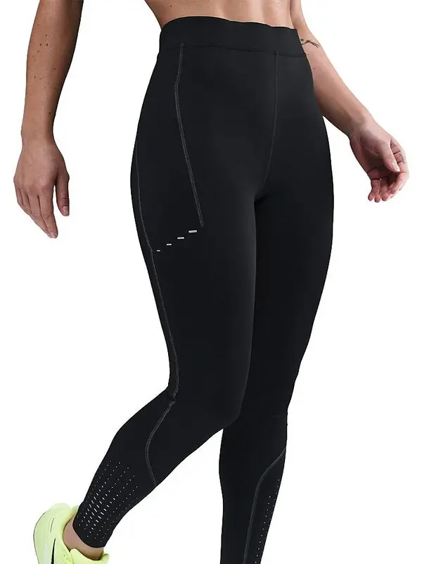 Nike Swift Therma Fit High Rise Pocket 7/8 Leggings - Black