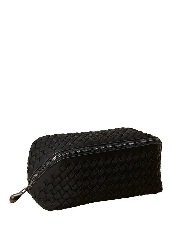 NAGHEDI Caravan Woven Cosmetic Pouch - Onyx