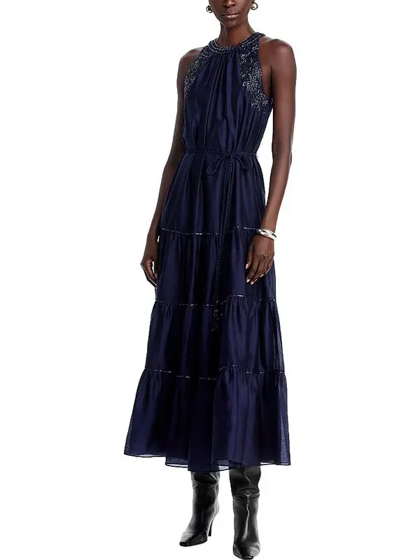Kobi Halperin Sage Maxi Dress - Midnignt Blue
