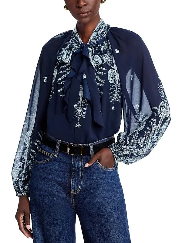 Kobi Halperin Shiloh Blouse - Midnight Multi