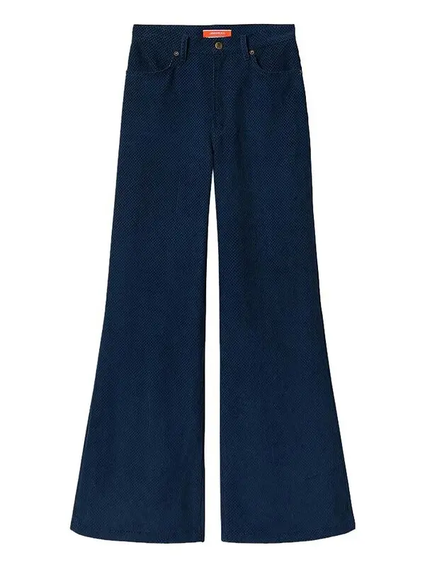 La DoubleJ The Flare Corduroy Pants - Solid