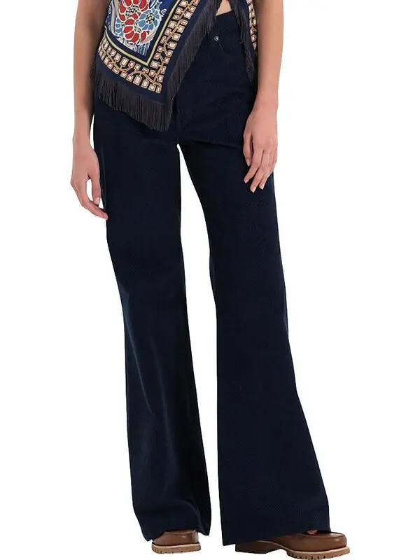La DoubleJ The Flare Corduroy Pants - Solid