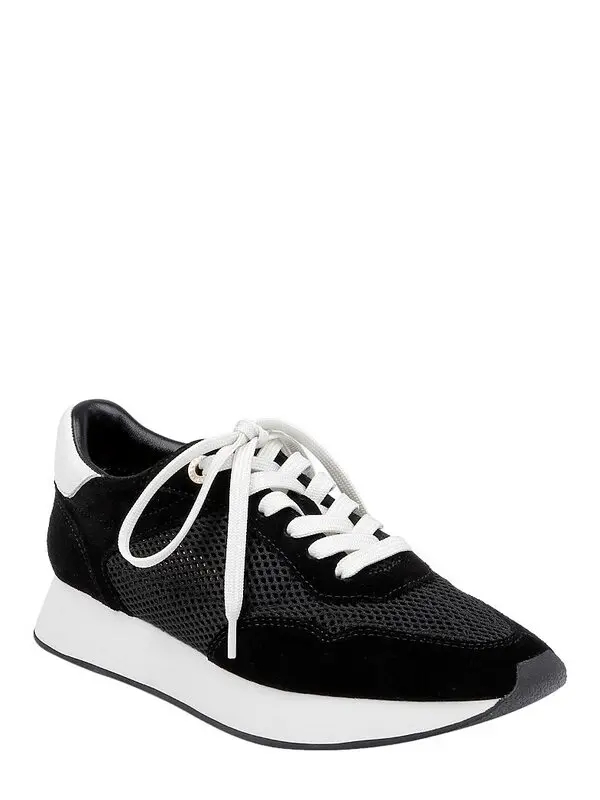 L'Agence Deepa Sneakers - Black Suede