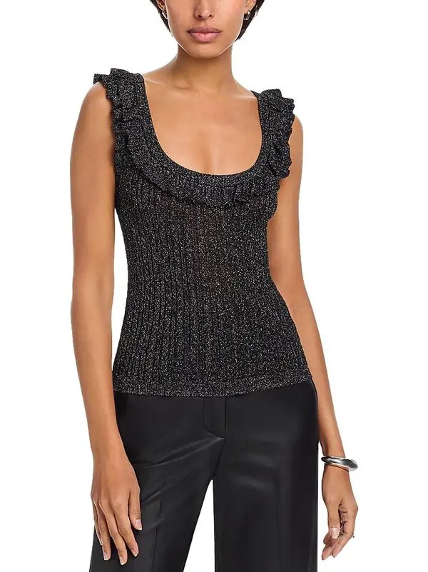 Paige Clareen Sweater Tank - Black
