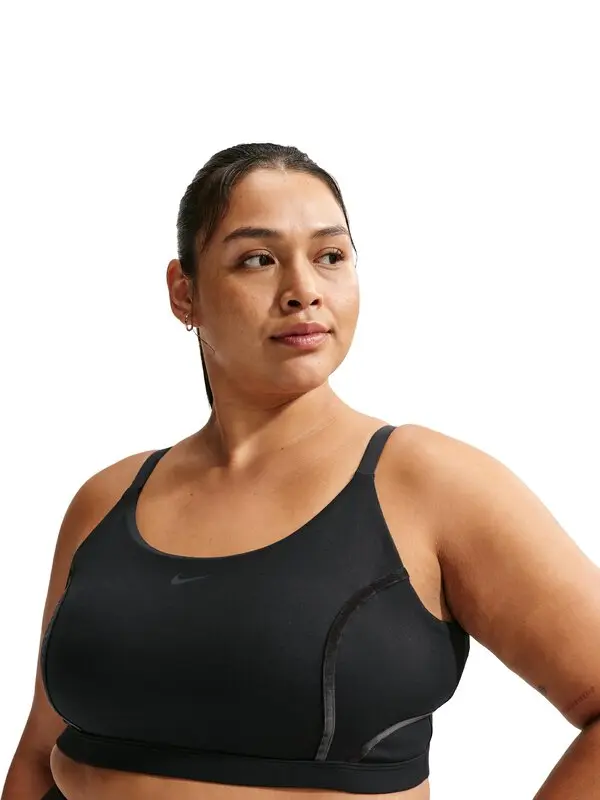 Nike One Light-support Padded Sports Bra - Black