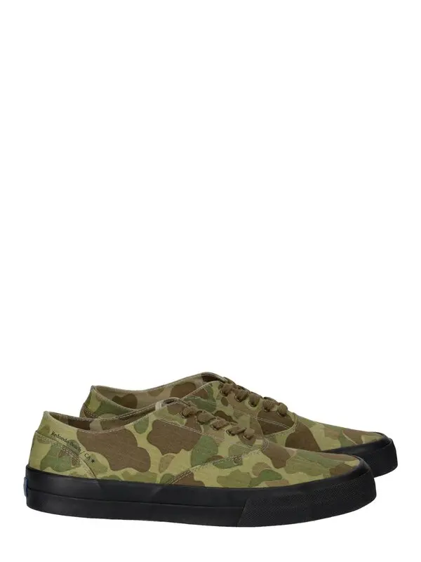 FORTELA Redondo Canvas Sneakers - Camo Black Sole
