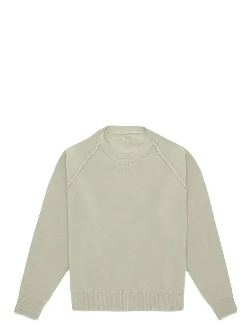 FORTELA Harvard Wool Crewneck Sweater - Sage Green