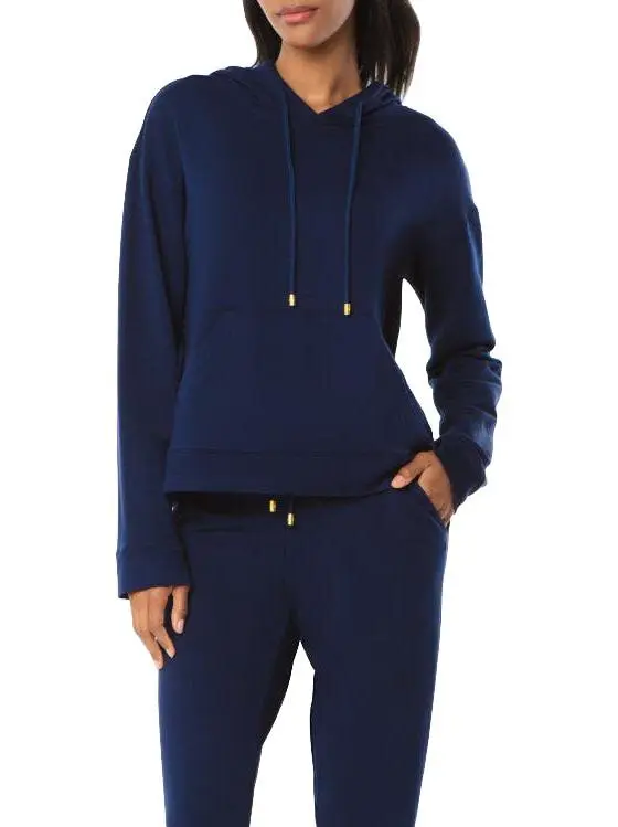 Helen Jon Hoodie With Front Pocket - Navy