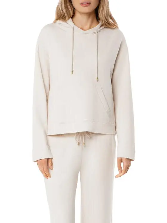 Helen Jon Hoodie With Front Pocket - Stone