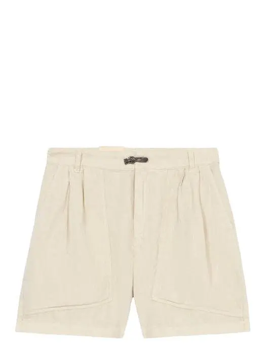 FORTELA Linen Shorts - Stone