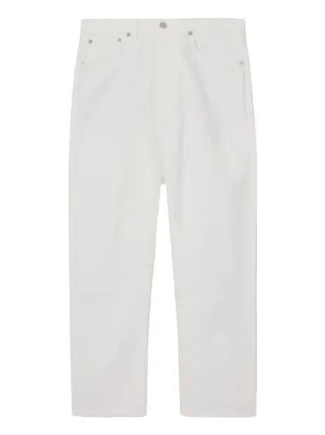 FORTELA 965 John Ecrù 5-pocket Denim Trousers - Off White