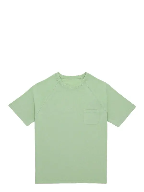 FORTELA Vermont Jersey T-shirt With Chest Pocket - Light Green