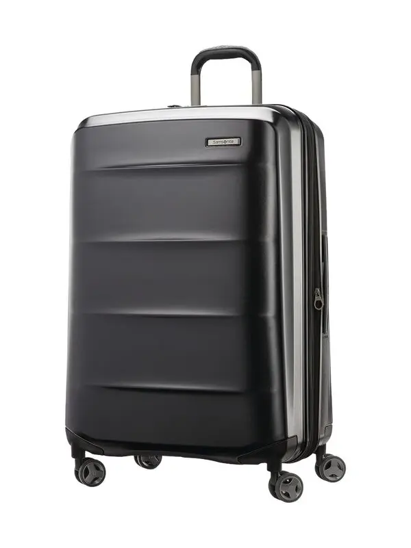 SAMSONITE Octiv Hardside Spinner 28-inch Checked Luggage - Stealth Black