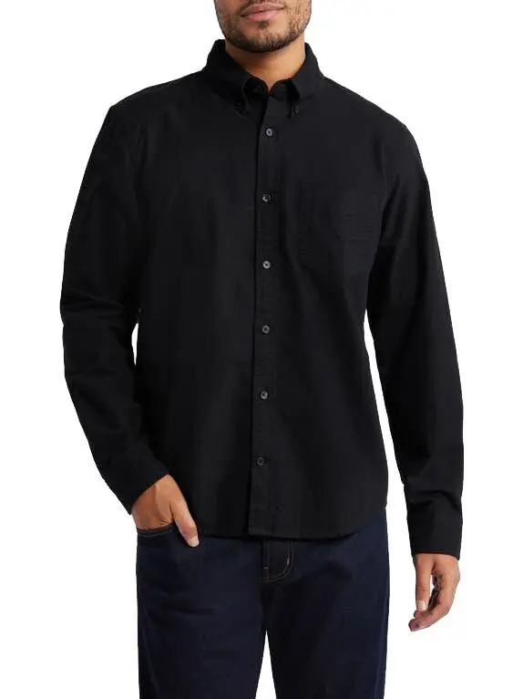 Ag Dean Classic Fit Button-down Shirt - True Black