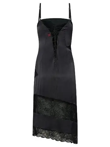 PCFG Pure Silk Dress - Black