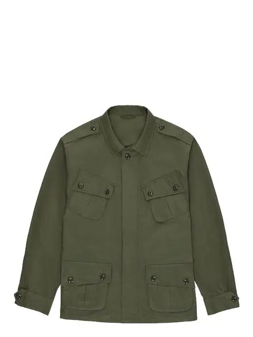 FORTELA Elias Cotton Jungle Jacket - Green