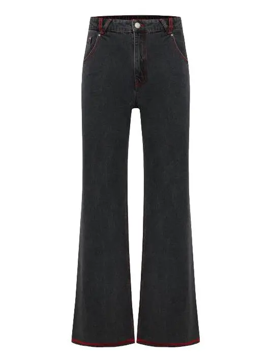 PCFG Pure Cotton Denim Pant - Black