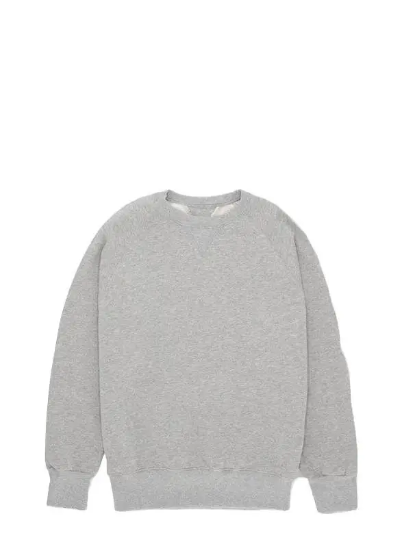 FORTELA Harvard Fleece Jersey Raglan Sleeve Sweatshirt - Melange