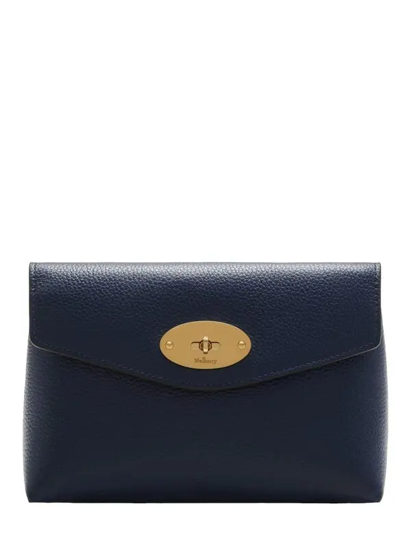 Mulberry Darley Cosmetic Pouch - Bright Navy