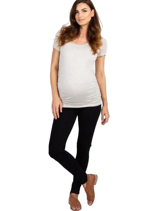 PINKBLUSH Maternity Jeggings - Black