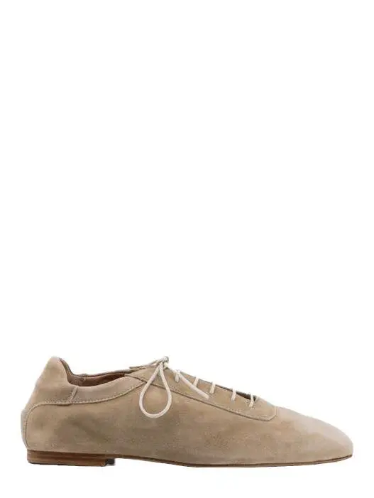 ANDREA GOMEZ Antonia Suede Oxford - Beige