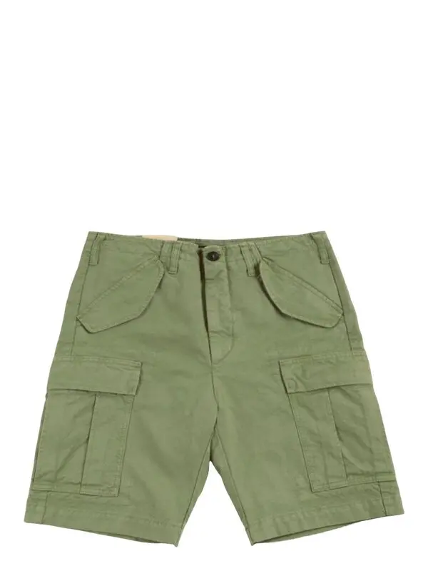 FORTELA Cotton Pocket Bermuda - Green