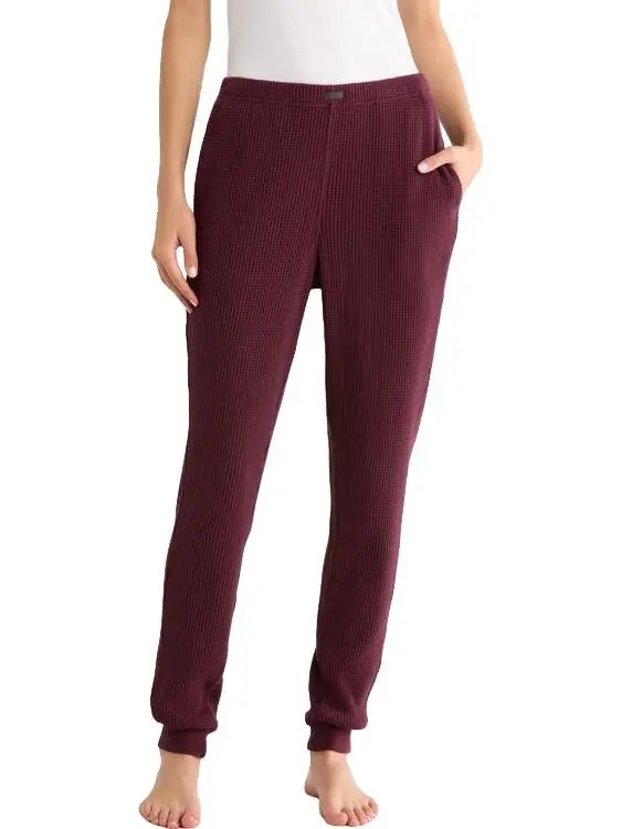 Lunya Waffle Soft Joggers - Vint Merlot