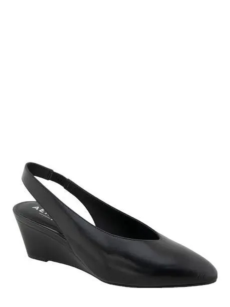 Aerosoles Carmenza Slingback Wedge Pumps - Black
