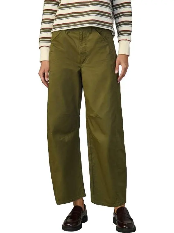 Joe's Jeans High-waist Barrel Twill Pants - Ivy