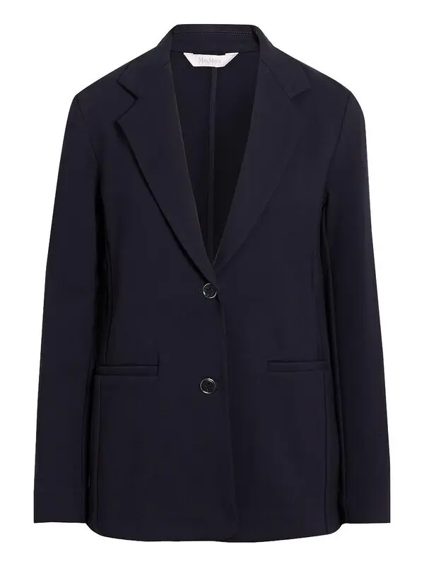 Max Mara Joice Jersey Blazer - Navy