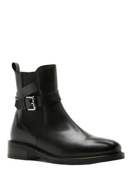 La Canadienne Lauren City Dry™ Waterproof Bootie - Black Leather