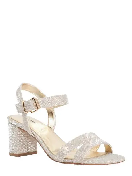 Dune London Merisa Ankle Strap Sandal - Gold